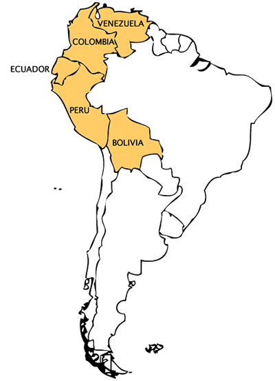 Geografia Paises Andinos